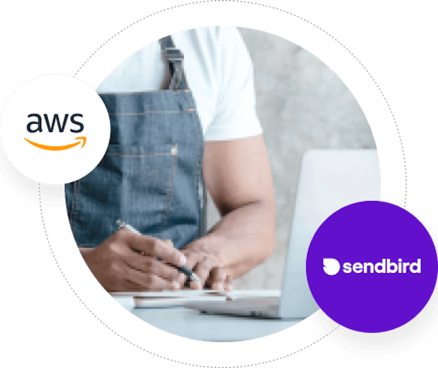 Sendbird AWS Retail | Sendbird
